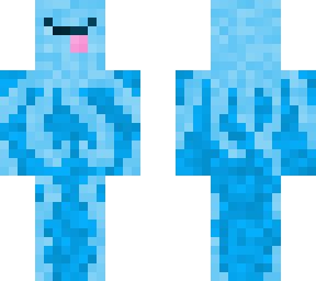blue squid (silly) | Minecraft Skin
