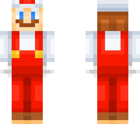 Fire Mario | Minecraft Skin