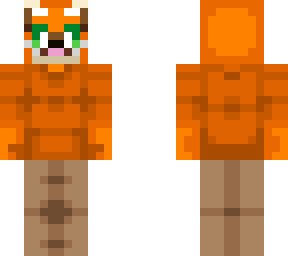 Red Panda Hive Style Hoodie | Minecraft Skin
