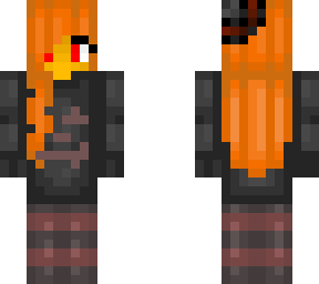 Female - Halloween Sweater - Witch Hat | Minecraft Skin