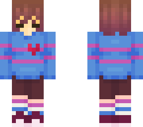 Frisk undertale | Minecraft Skin
