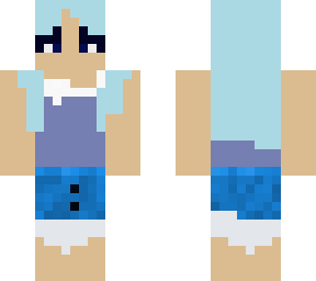Girl with shorts and top | Minecraft Skin