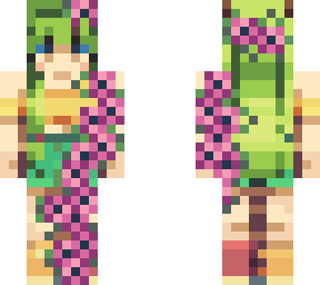 overgrown ; remake | Minecraft Skin