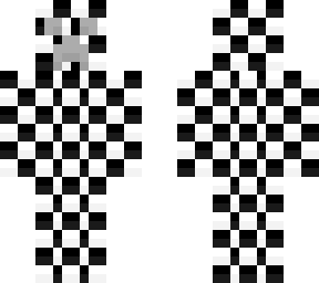 Rainbow Checkerboard Creeper { Special Effects! } | Minecraft Skin