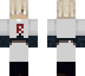 Shockie team rocket | Minecraft Skin