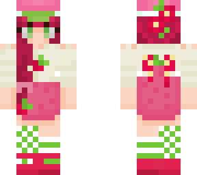 ..*Strawberry Shortcake* | Minecraft Skin