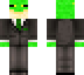 Phrog in suit | Minecraft Skin
