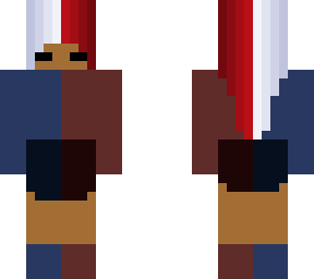 split dyee hehe | Minecraft Skin