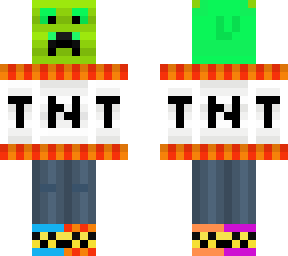 Creeper TNT Gamer | Minecraft Skin