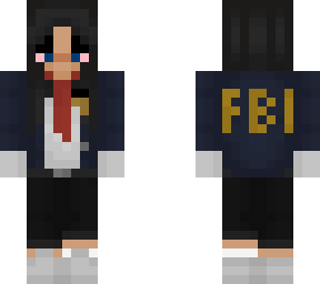 FBI Girl Skin | Minecraft Skin