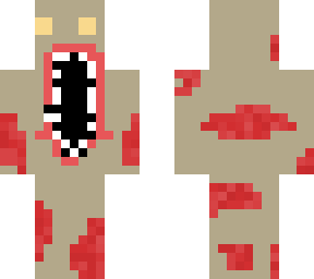 flesh monster | Minecraft Skin