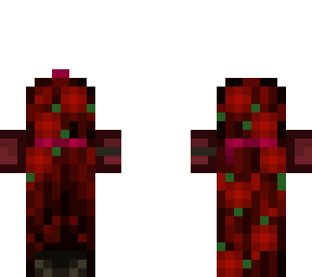 Red wine dress | Minecraft Skin