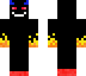 blue devil | Minecraft Skins