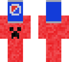 my logo skin holding pepsi | Minecraft Skin