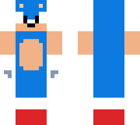 classic sonic | Minecraft Skins