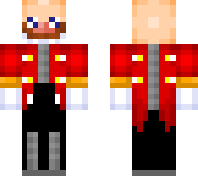 Dr. Eggman | Minecraft Skin