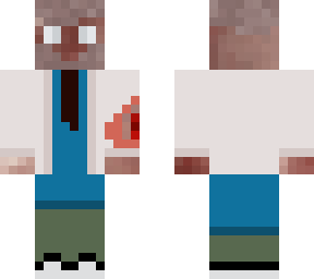 Eternal Nightmare's Edison zombie | Minecraft Skin