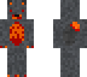 fire wolf | Minecraft Skin