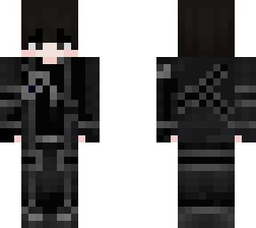 kirito 3d | Minecraft Skins