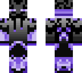 Purple enderman streetwear | Minecraft Skin