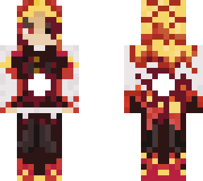 rengoku demon slayer | Minecraft Skins