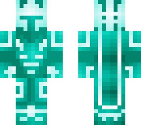 Turquoise Knight Request | Minecraft Skin