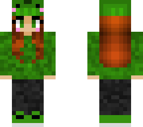 Froggy Girl | Minecraft Skin