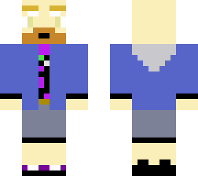 bald with beard | Minecraft Skins