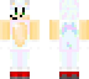 Hyper Sonic | Minecraft Skin