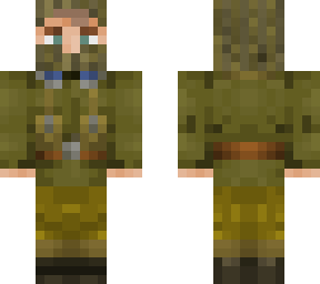 Polish Heavy Gunner A (UhlanCap/Helmetless) | Minecraft Skin