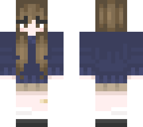 Studious college girl | Minecraft Skin