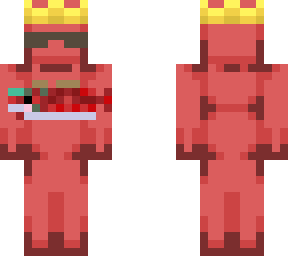 The Salmon God | Minecraft Skin