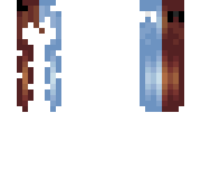 ~Fire and Ice Demon~ | Minecraft Skin