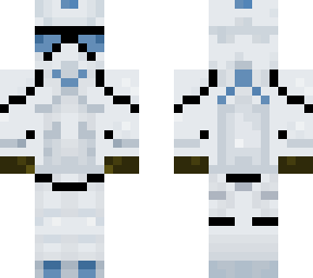 Blue Clone Trooper | Minecraft Skin