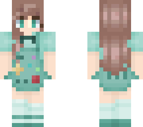 bmo girl | Minecraft Skin
