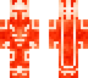 Neon Red Knight Request | Minecraft Skin