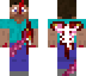 Steve got hurt | Minecraft Skin