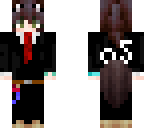 Tingyun in Scp 05 Suit | Minecraft Skin