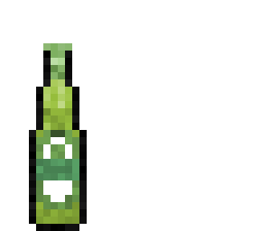 (For IneedaLunch) Heineken Beer Bottle | Minecraft Skin