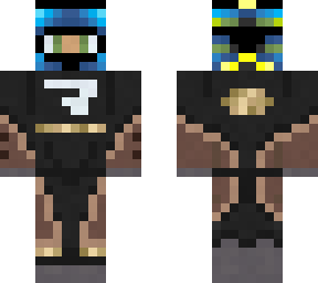 Dirt Bike Dude | Minecraft Skin