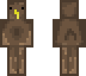 Kiwi Bird With Detail On Chest | Minecraft Skin