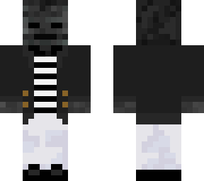 Rick Astley wither skelly | Minecraft Skin