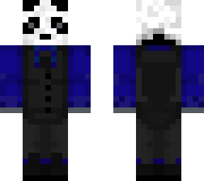 Blue Panda | Minecraft Skin
