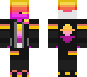 Synthwave skin V2 | Minecraft Skin
