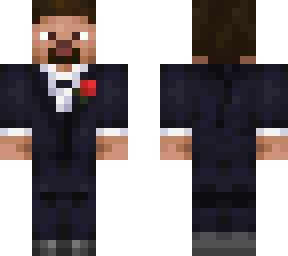 Tuxedo Steve - Remaster (Fixed) | Minecraft Skin