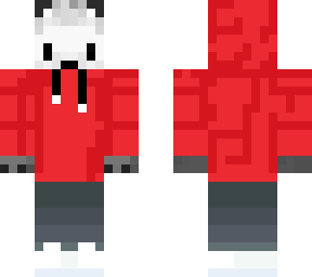 Mi skin mapache white | Minecraft Skin