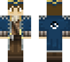 Unfinished vhs Pirate | Minecraft Skin