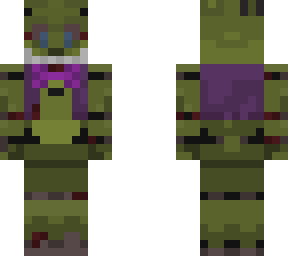 FNaF Springtrap | Minecraft Skin