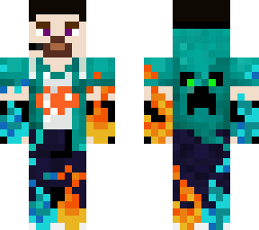 Gamer steve op revamped the skin of hyperkkreation | Minecraft Skin