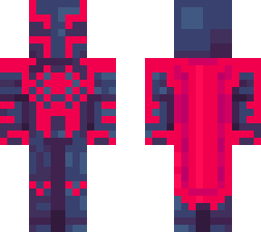 Spider-Man 2099 + Cape (ATSV) | Minecraft Skin